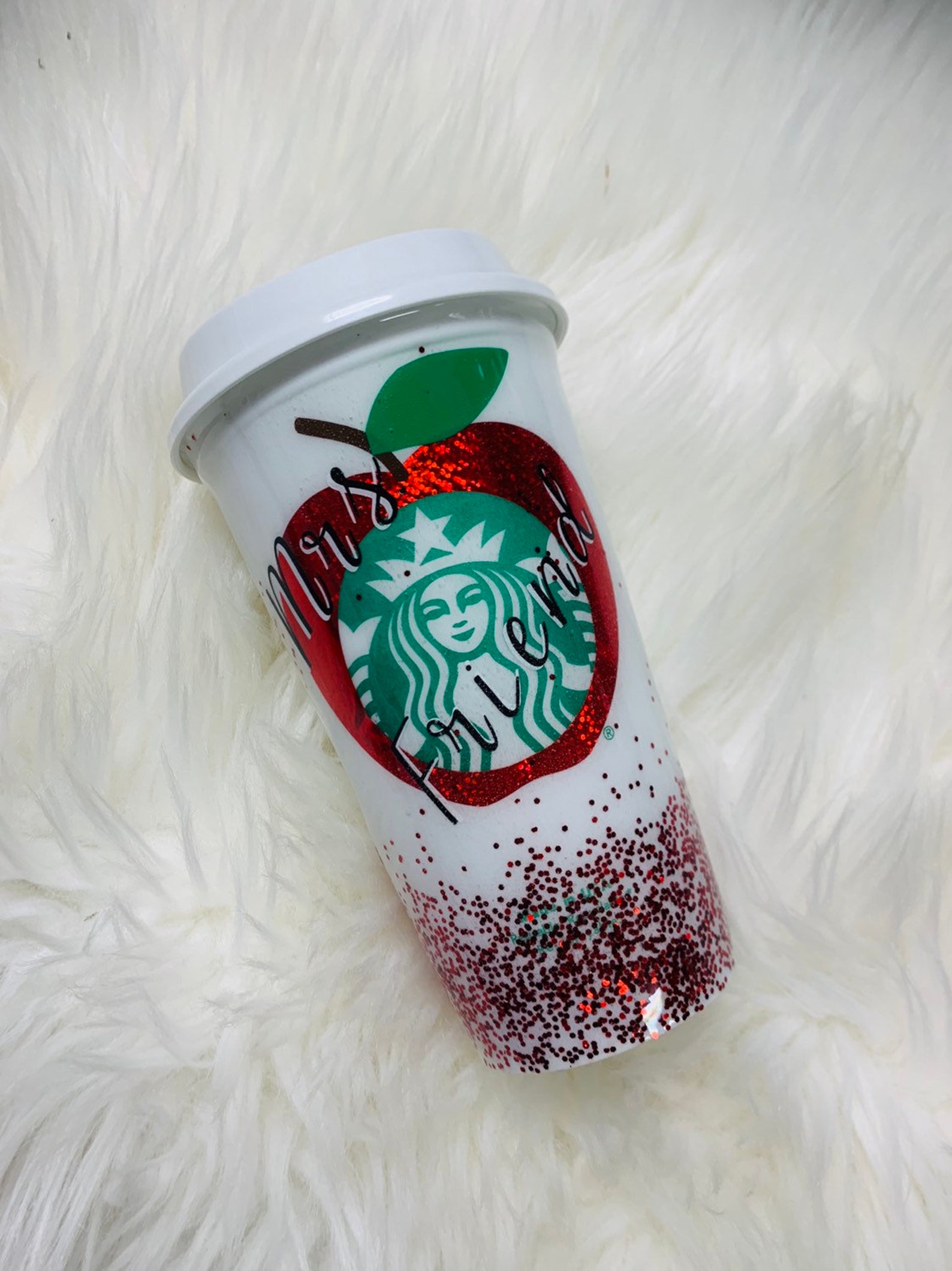 Personalized Teacher Starbucks Cup | Etsy