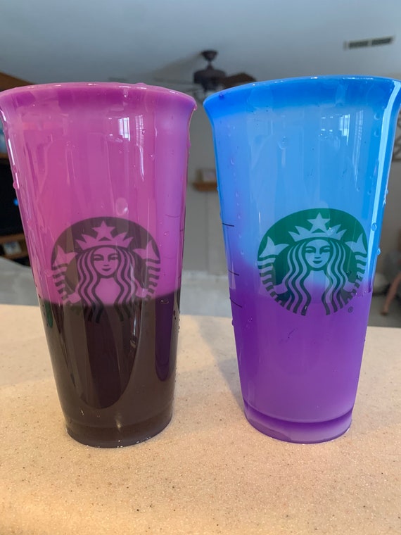 New Color Change-Color to Color Reusable Cups | Etsy