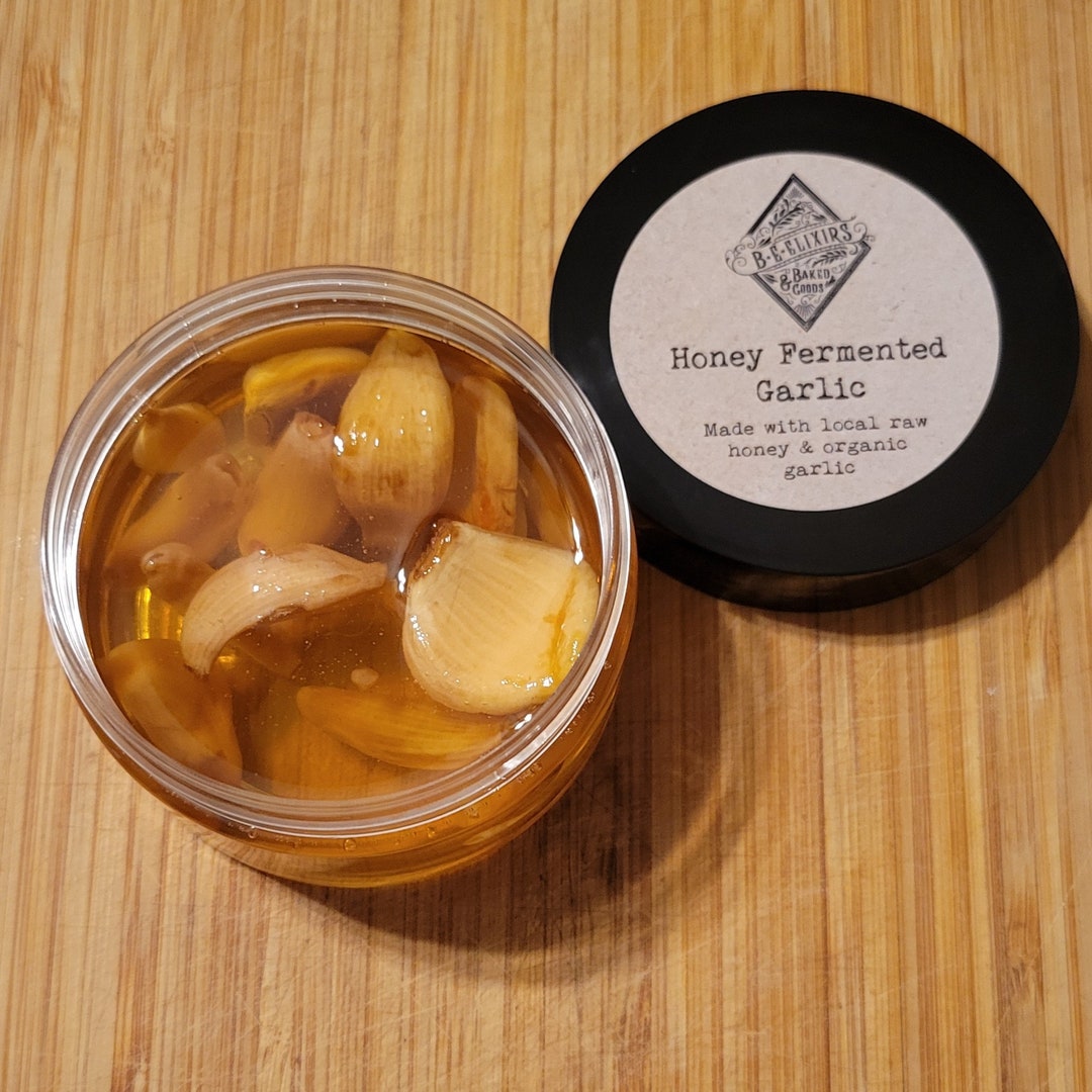 Honey Fermented Garlic. Tastes Great on Wings, Pizza or Just Eating It ...