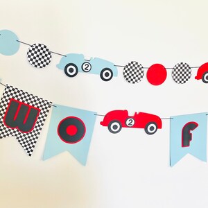 Two Fast Party Banner, Race Car Birthday Banner, Race Car Birthday ...