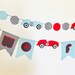 Two Fast Party Banner Race Car Birthday Banner Race Car - Etsy