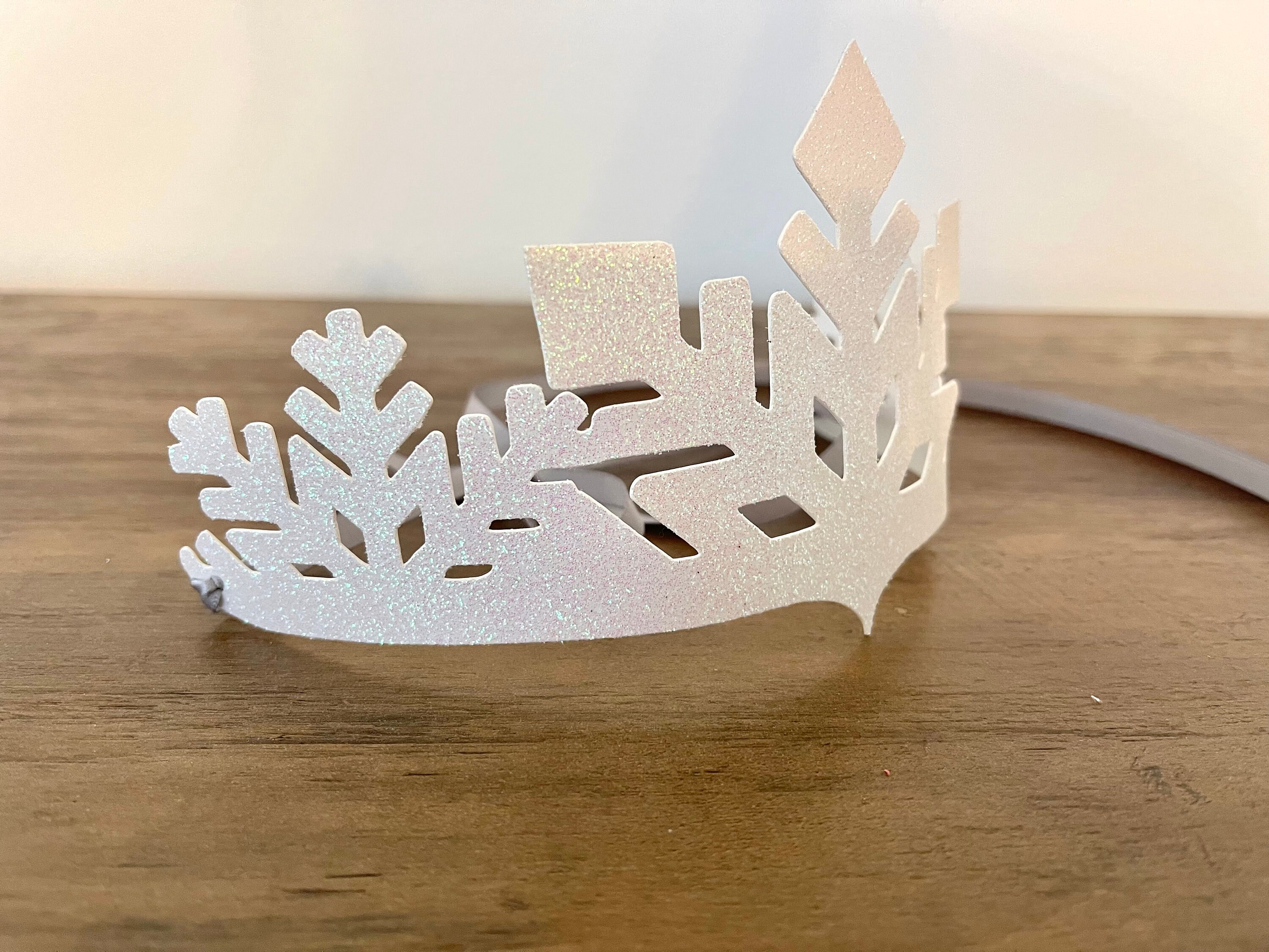 Paper Snowflake Crown