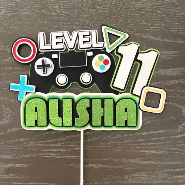 Video Game Wedding Cake Topper - Etsy