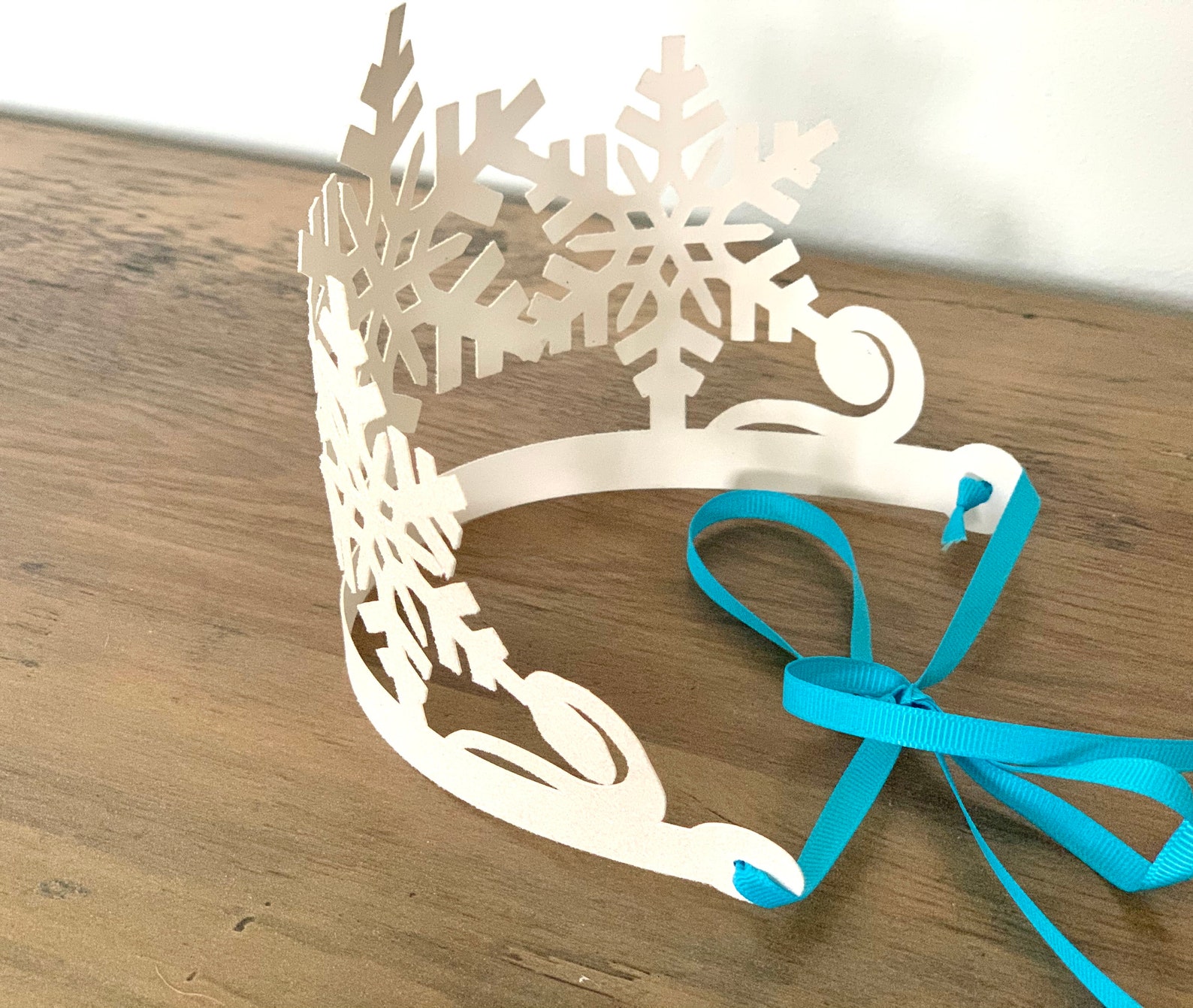 Snowflake Crown Frozen Party Crown Winter Wonderland - Etsy Canada