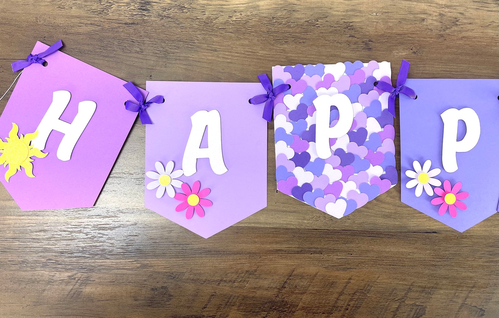Tangled Birthday Banner Rapunzel Birthday Party Banner | Etsy
