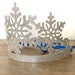 Snowflake Crown Frozen Party Crown Winter Wonderland - Etsy Canada