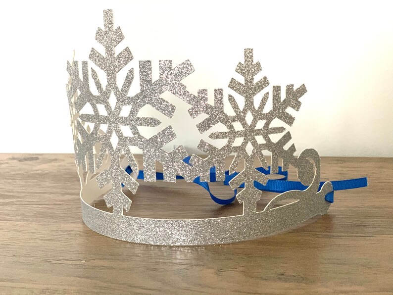 Snowflake Crown Frozen Party Crown Winter Wonderland - Etsy Canada