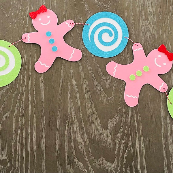 Gingerbread Garland - Etsy
