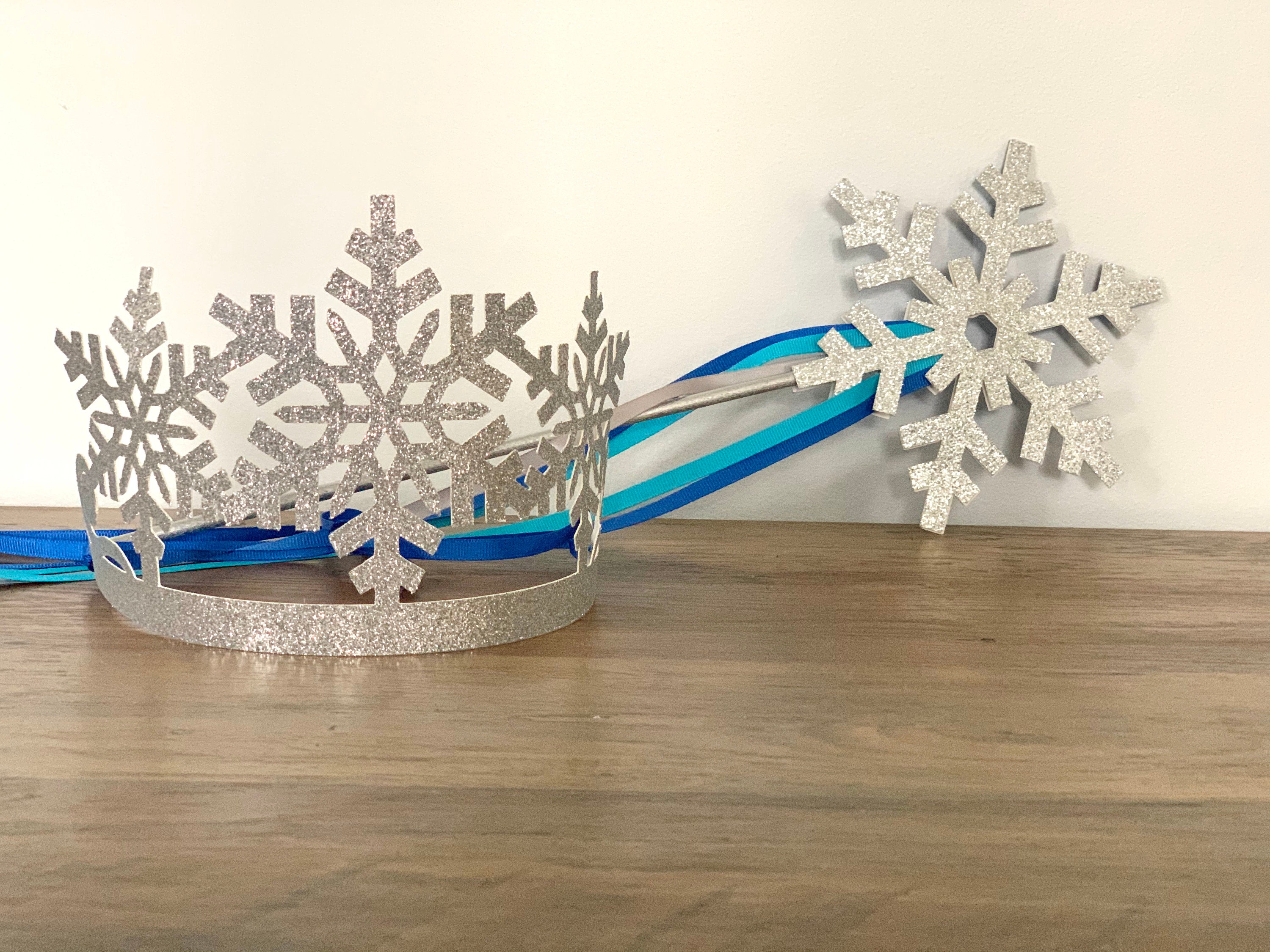 Paper Snowflake Crown