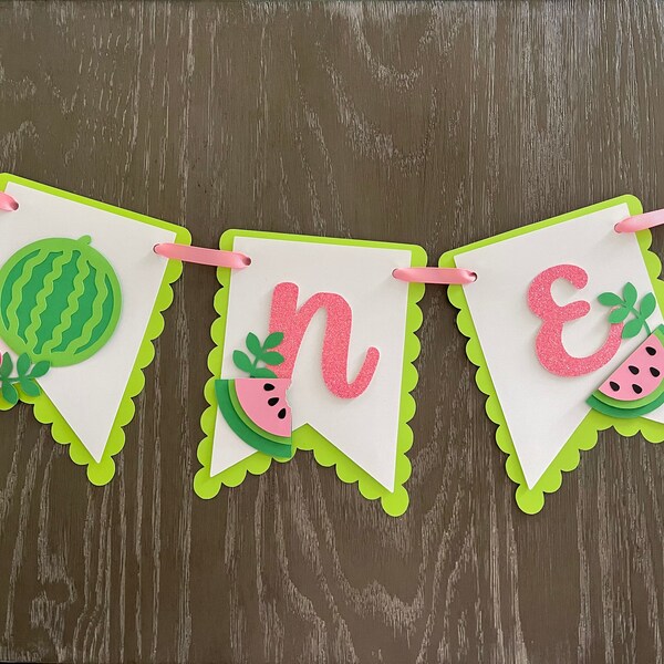 Watermelon Banner - Etsy