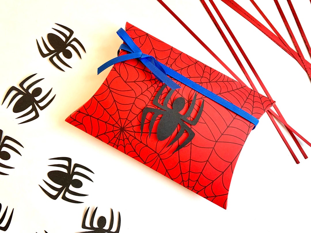 Spider-man Party Loot Box, Spider Birthday Goody Box, Spider-man ...