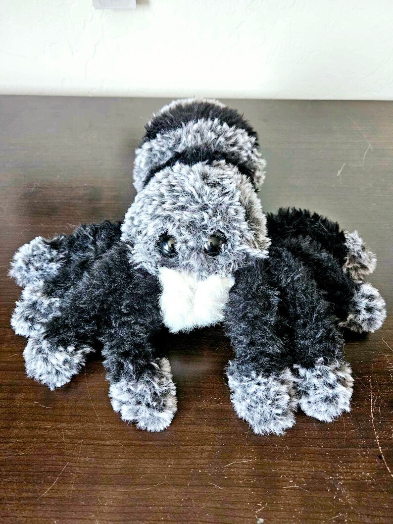 Sooty Furry Jumping Spider Plush Ready to Ship - Etsy