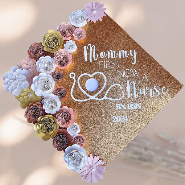 Nurse Graduation Cap - Etsy