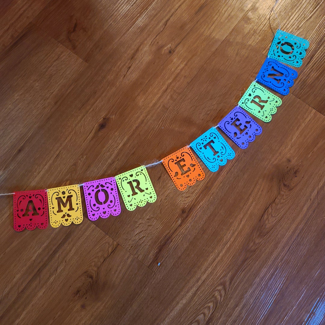Personalized Mini Papel Picado Banner Banner / Day of the Dead - Etsy