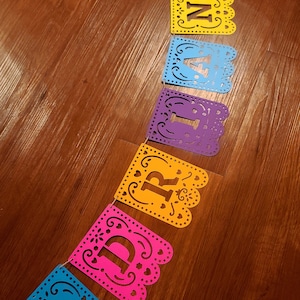 Personalized Papel Picado Fiesta Banner/ Final Fiesta Bachelorette ...