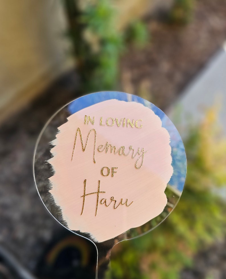 In Loving Memory Cake Topper | in Memory of Cake Topper | Memorial Cake ...