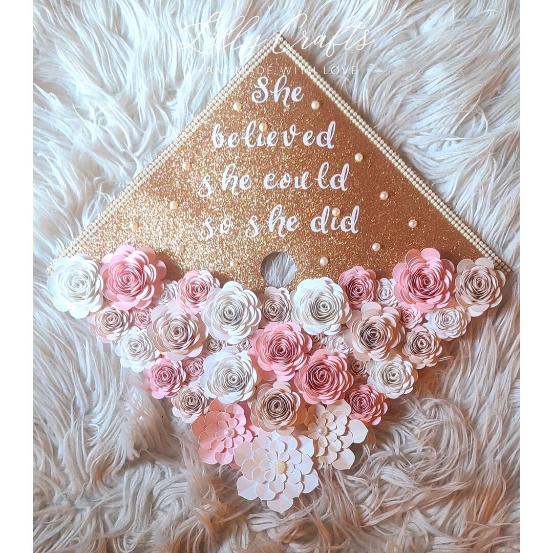 Graduation Cap Topper, Graduation Gift, Grad Personalized Cap Topper ...