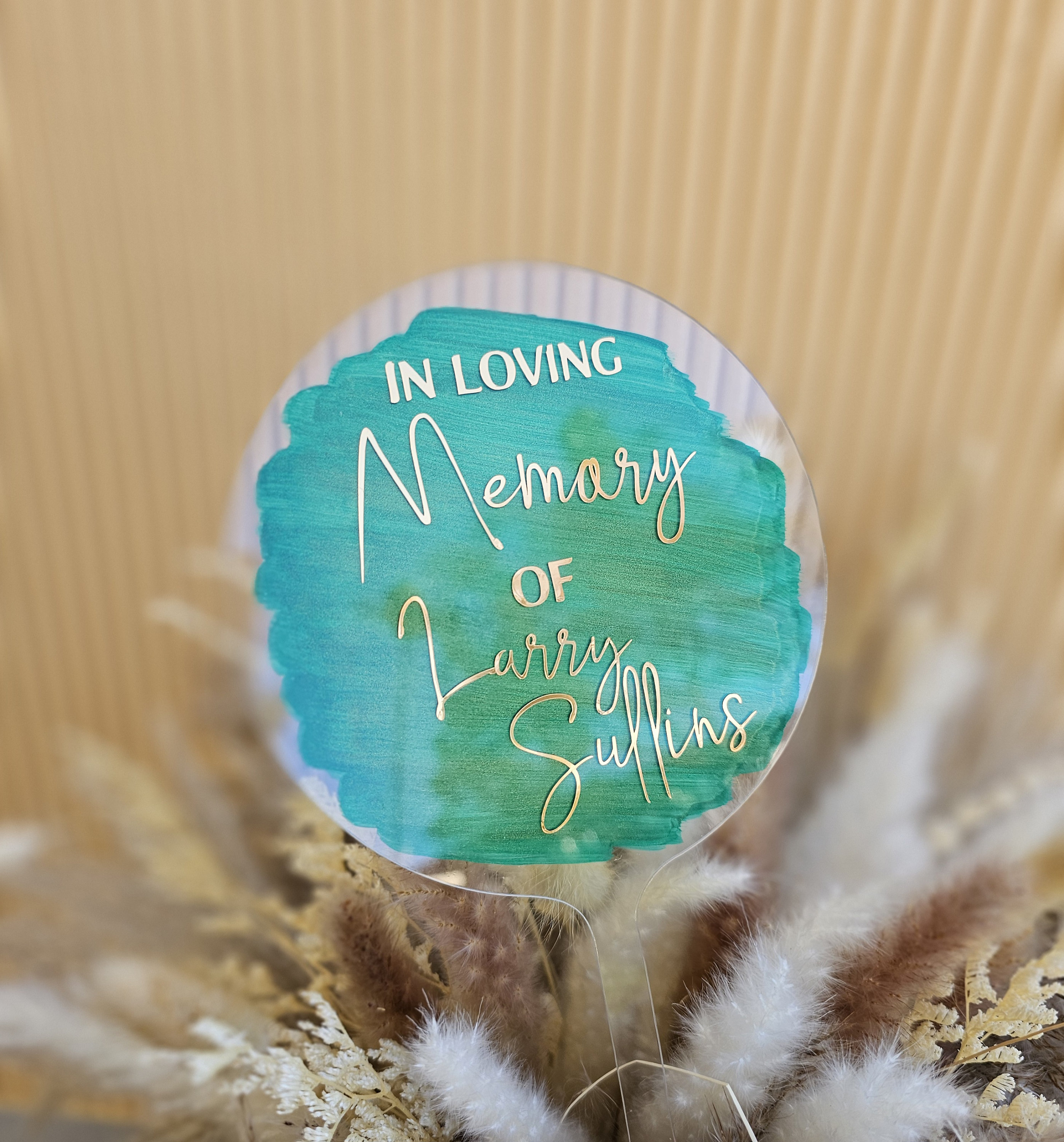 In Loving Memory Cake Topper | in Memory of Cake Topper | Memorial Cake ...