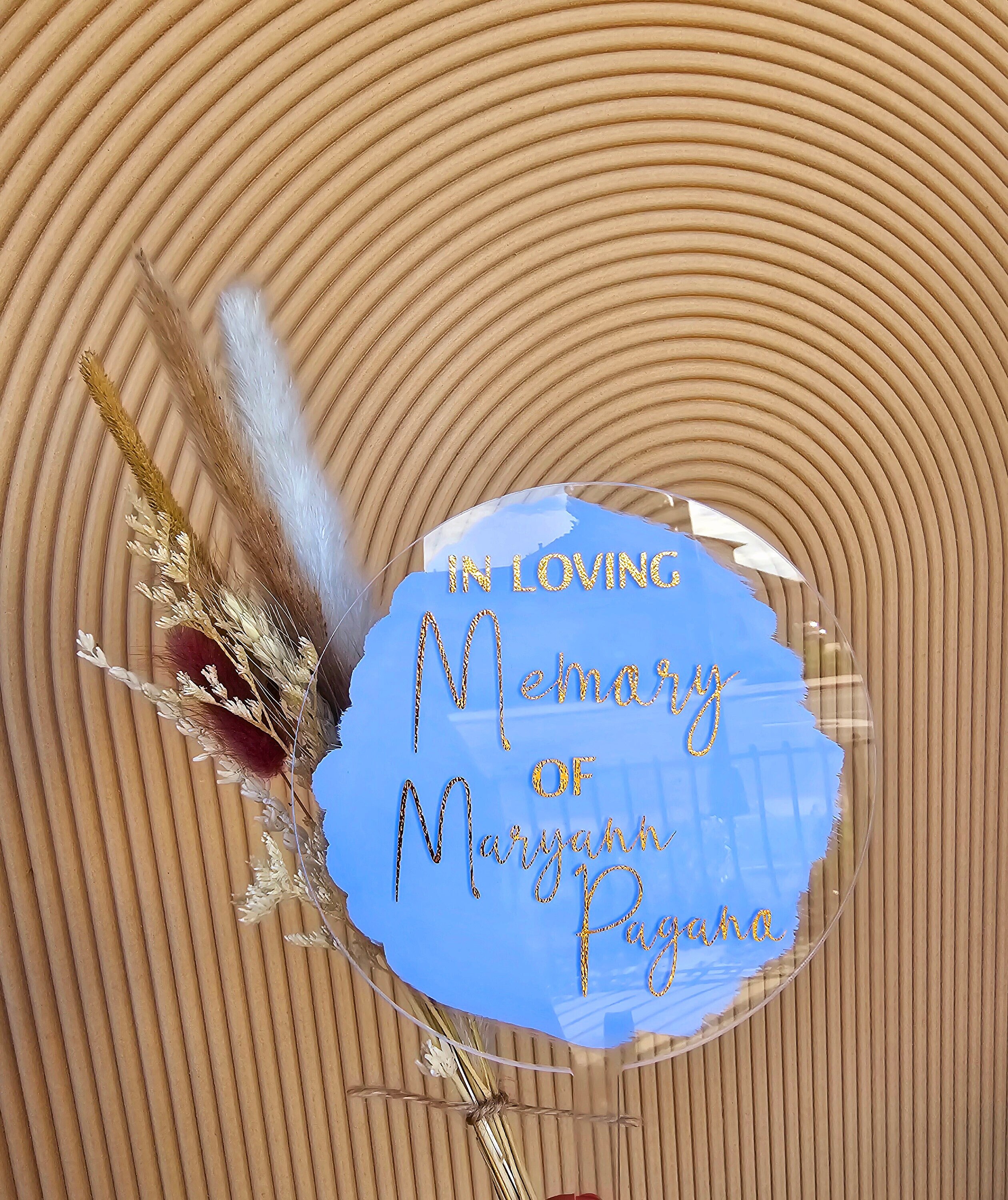 In Loving Memory Cake Topper | in Memory of Cake Topper | Memorial Cake ...
