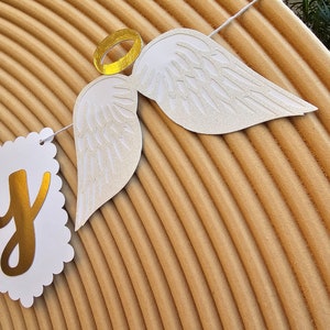 Happy Heavenly Birthday Banner | in Memory of Banner | Memorial Banner ...