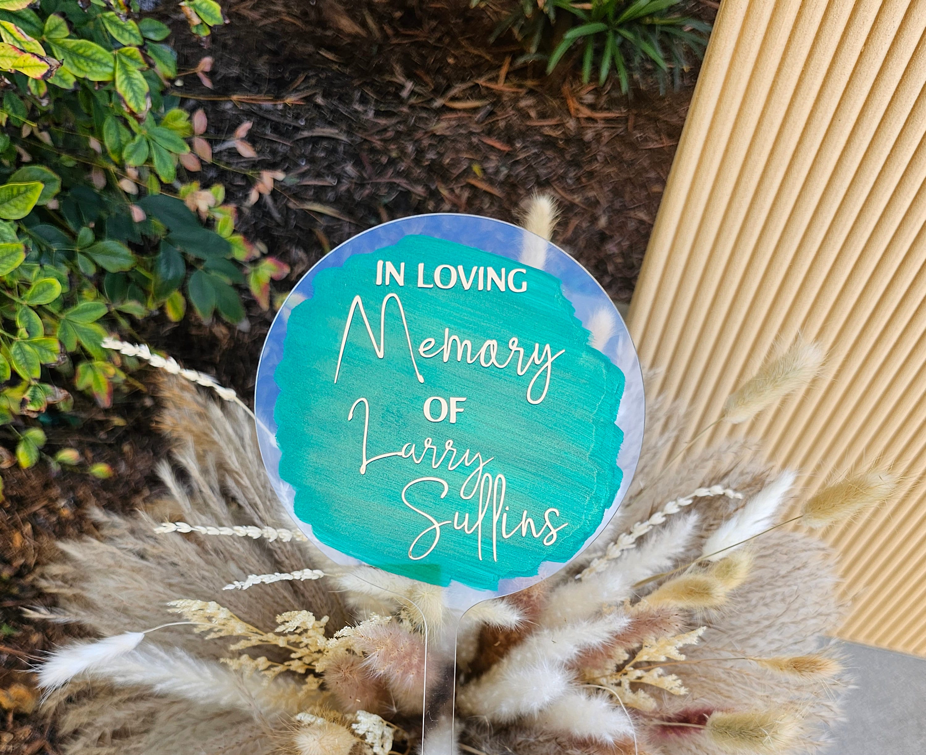 In Loving Memory Cake Topper | in Memory of Cake Topper | Memorial Cake ...