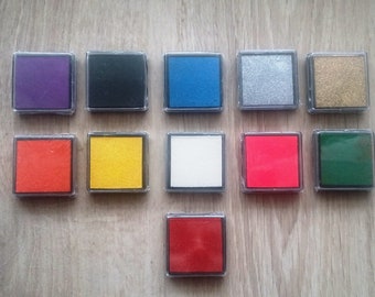 Green Stamp Ink - Etsy