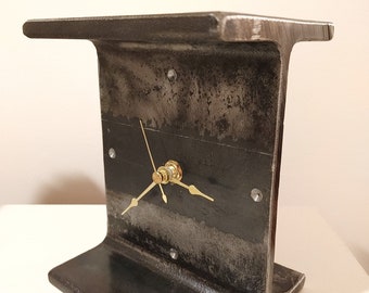 Personalized Industrial Steel I-beam Monogram Display - Etsy