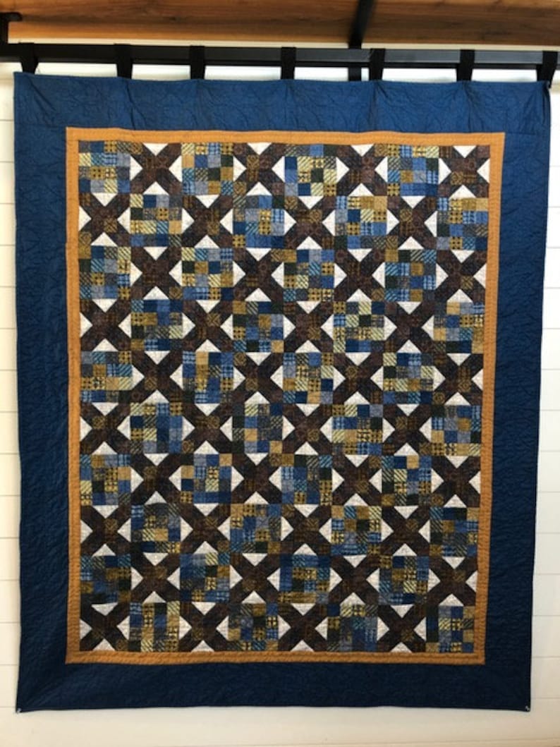 Arkansas Crossroads Quilt Pattern W/ Video Tutorial - Etsy