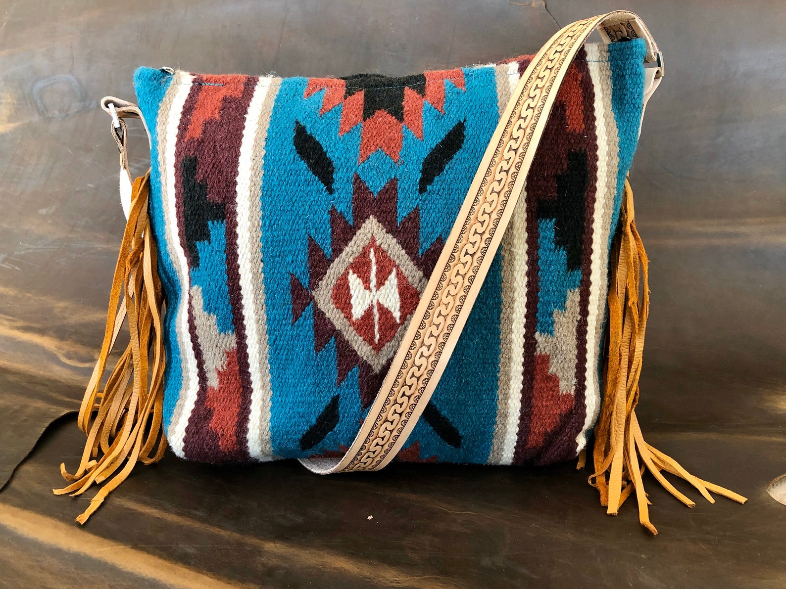 SHERIDAN Saddle Blanket Purse - Etsy