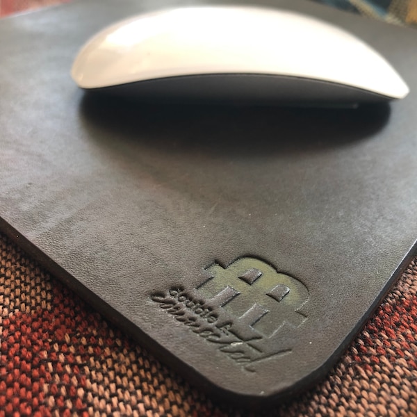 Leather Mouse Pad - Etsy