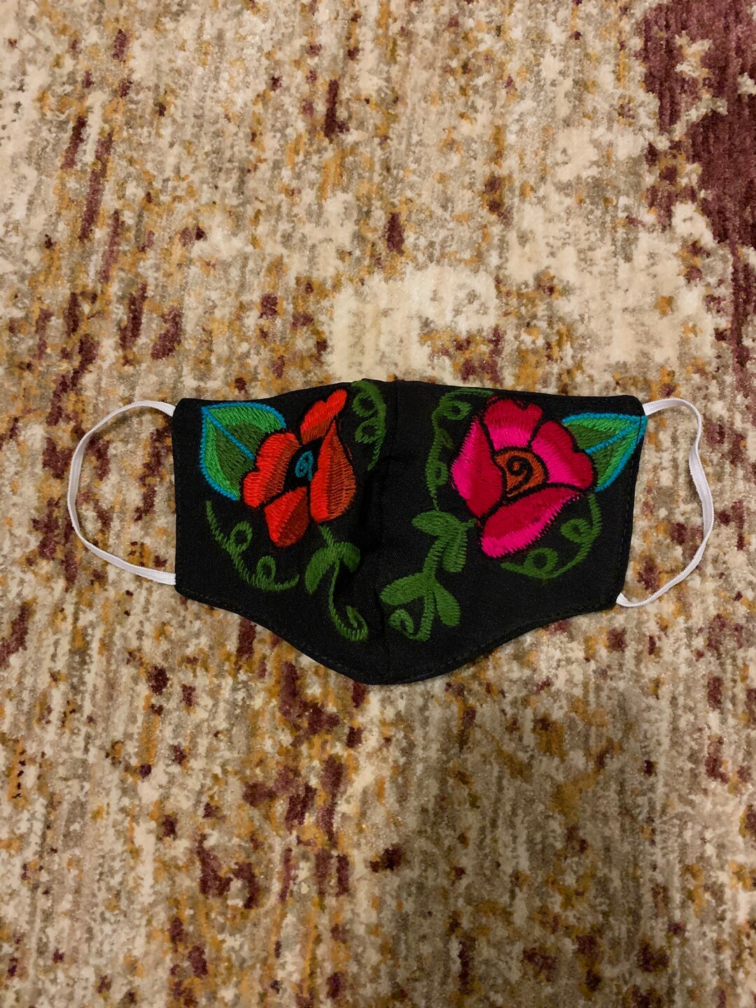 Handmade Floral Face Masks - Etsy