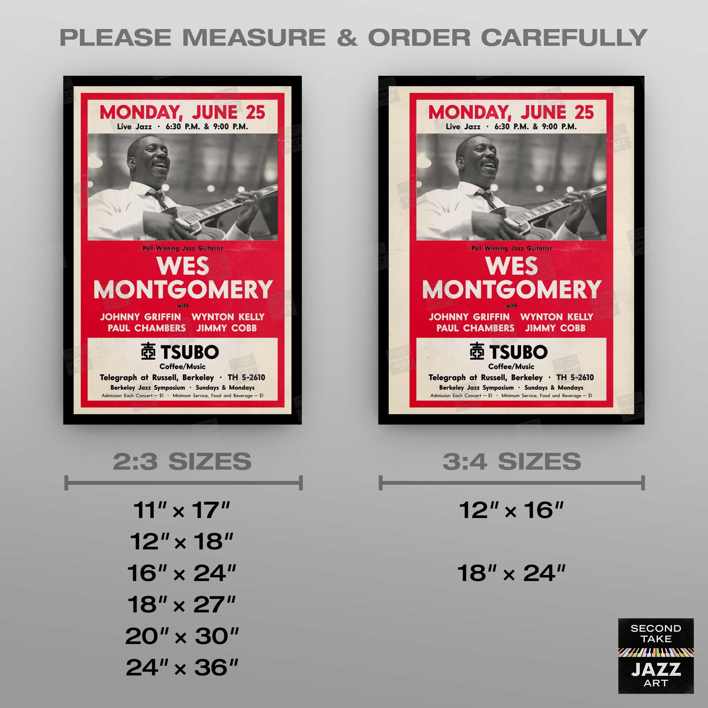 Wes Montgomery Poster Full House Live at Tsubo Berkeley, CA 1962 - Etsy