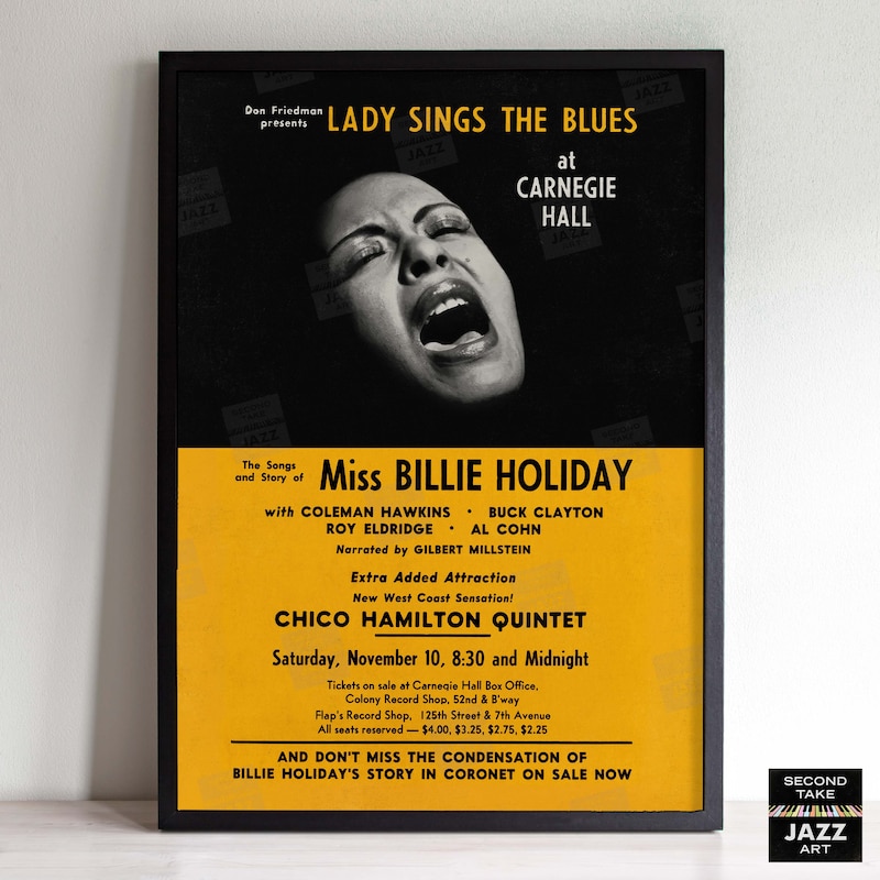 Billie Holiday - Etsy