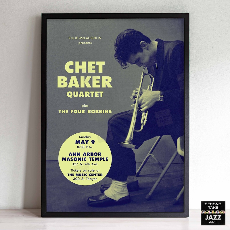 Chet Baker Poster - Etsy