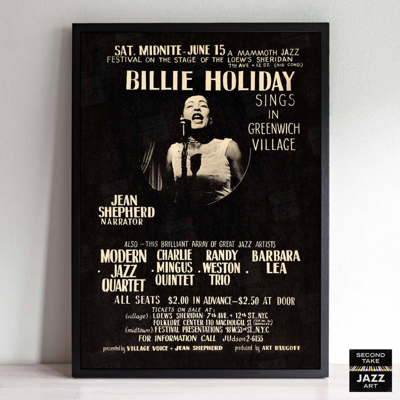 Billie Holiday - Etsy