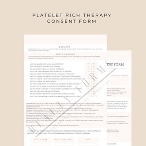 Vampire Facial Consent Form - Download & Print - Client Consultation ...