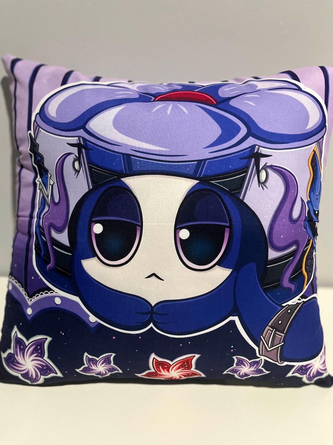 HSR Honkai Star Rail Acheron Cat Cake Pillow COVER ONLY - Etsy