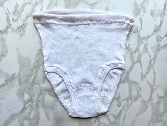 Nos Soviet Unused Girls Underwear Retro Russian Cott… Gem