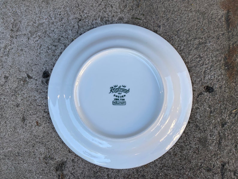 Swedish Rörstrand HÅLLFAST Dinner Plate, 70s Vintage Scandinavian ...