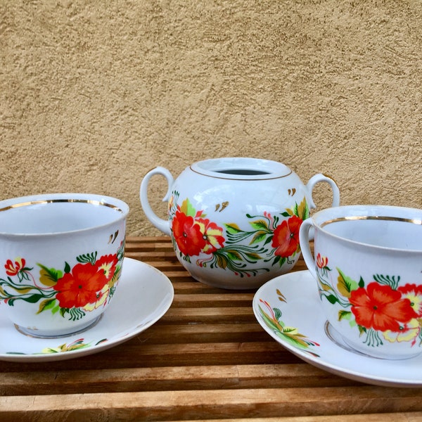 Russian Tea Set - Etsy
