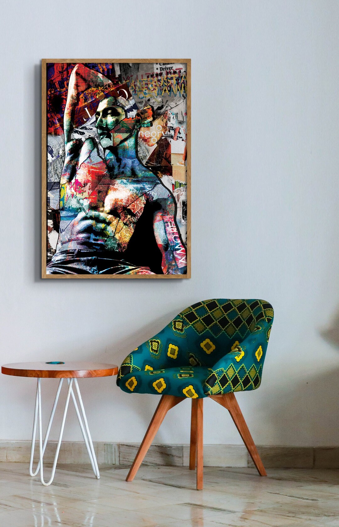 Male Portrait, Gay Queer Artwork, Male Figure, Male Body Art ...