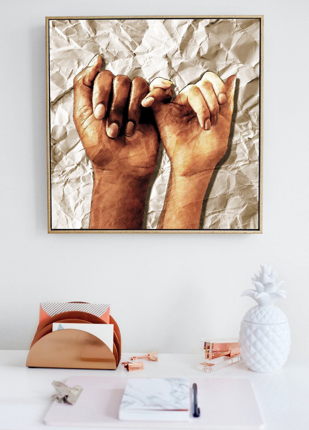 Holding Hands Wall Art, Hands Art Prints, Together, Couple Poster, Hand ...