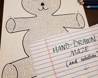 Teddy Bear Maze - Etsy