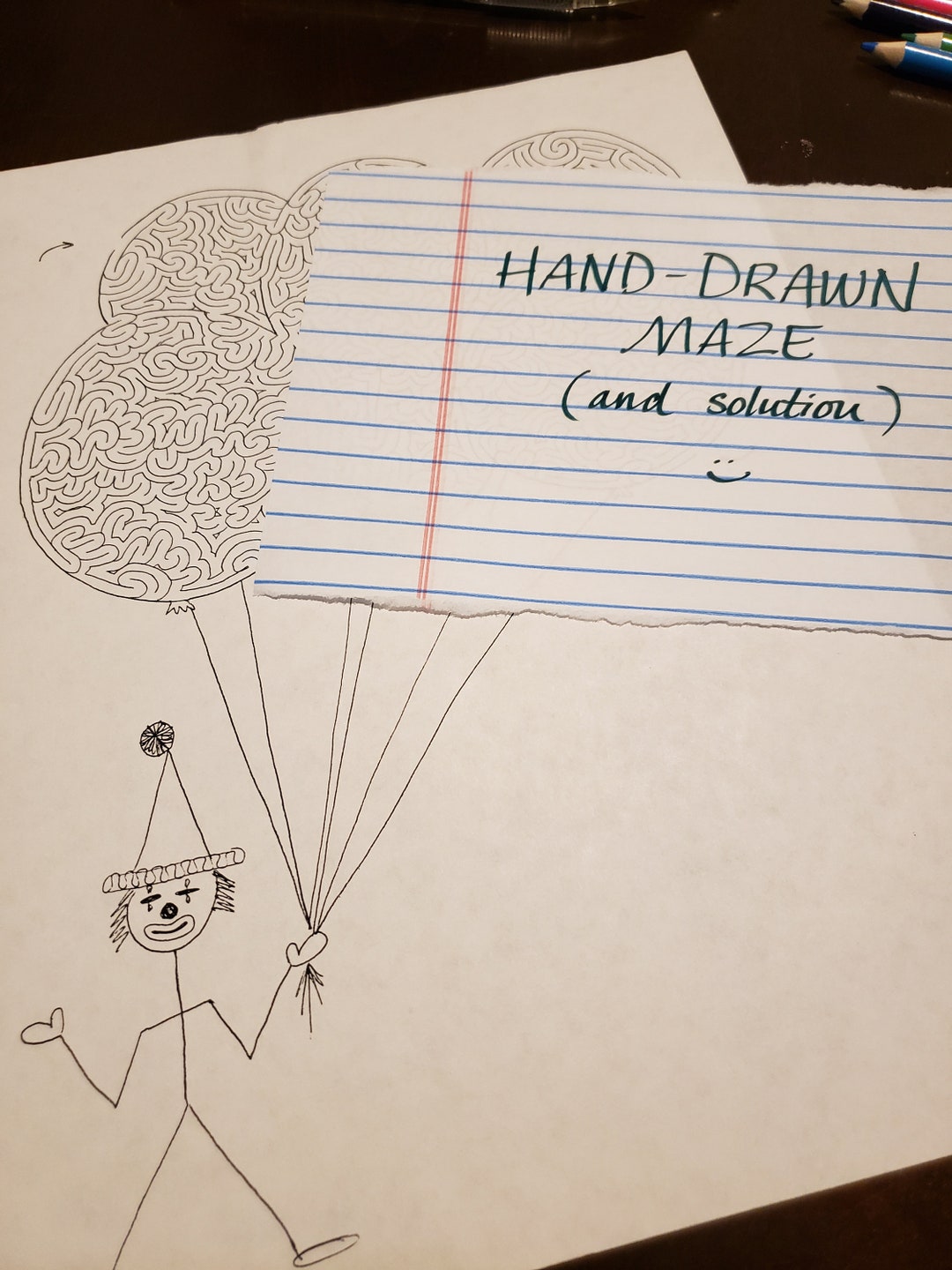 Balloons Maze - Etsy