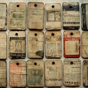 Distressed Labels Paper Collection - PDF Only, Papers, Torn, Distressed ...