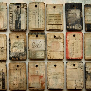 Distressed Labels Paper Collection - PDF Only, Papers, Torn, Distressed ...