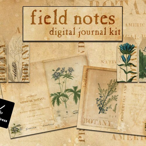 Digital Journal Kit 1923 Add On - Etsy