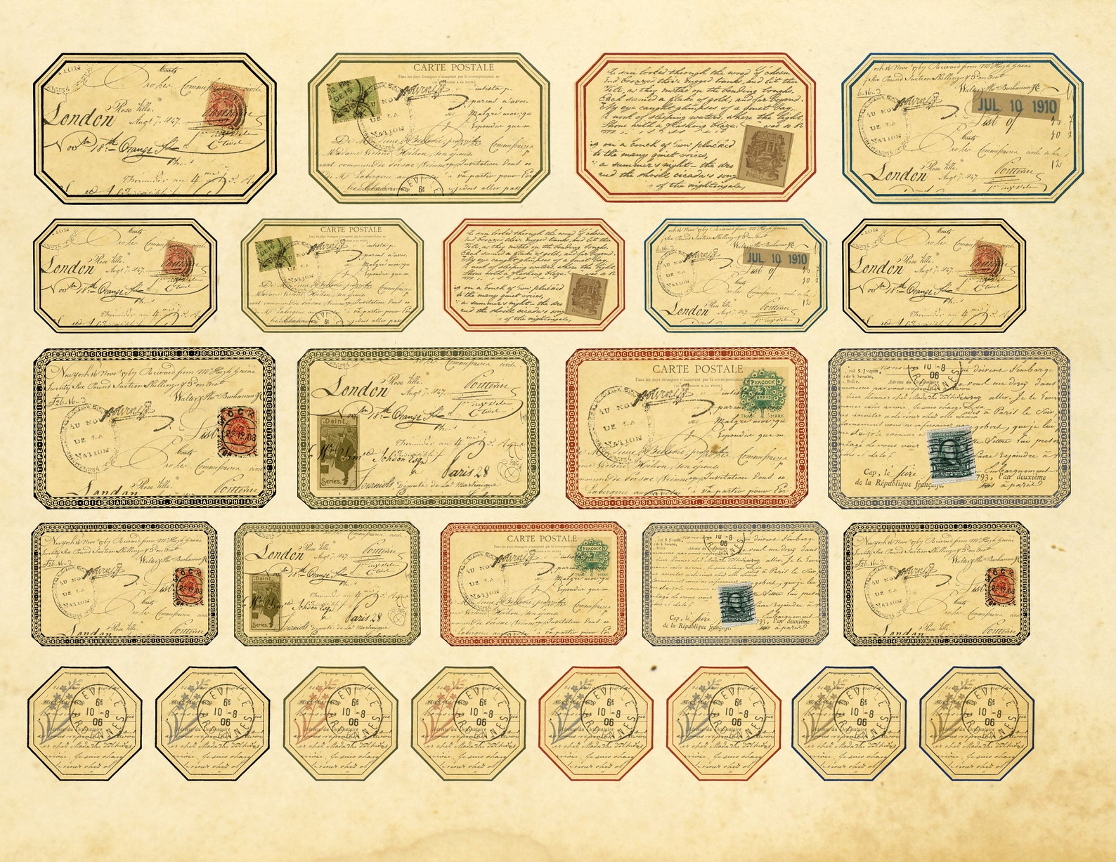 Vintage Labels - Etsy