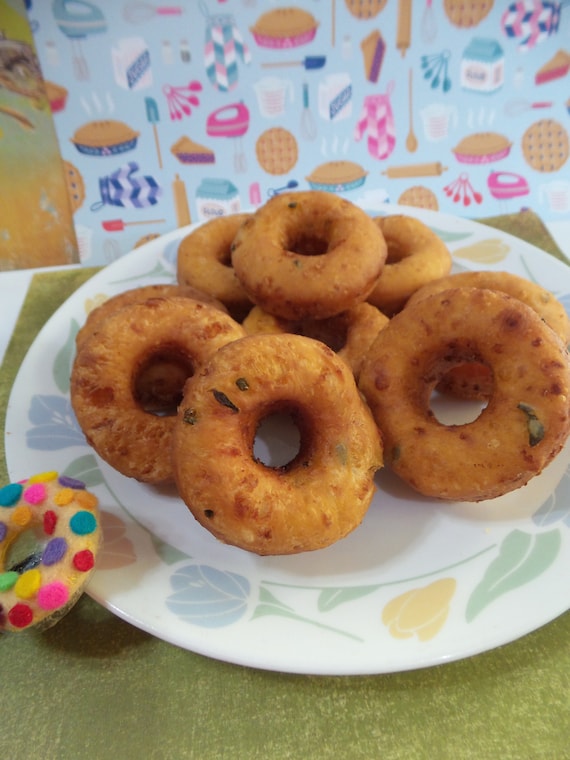 Cheddar & Jalapeño Savory Donuts delicious With Simple - Etsy