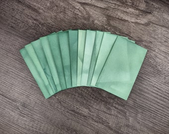 Green Index Cards - Etsy